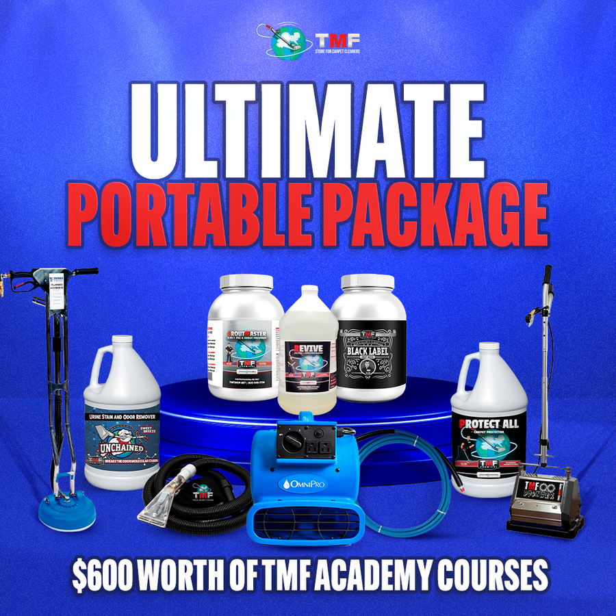 Ultimate Portable Package: Powerful Cleaning, Easy Mobility